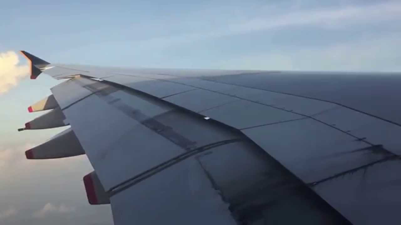 (Aircraft-A380) Mumbai-Singapore flight SQ423 approach and landing at ...