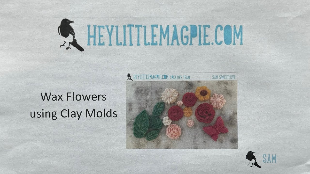 Using Wax in clay molds - YouTube