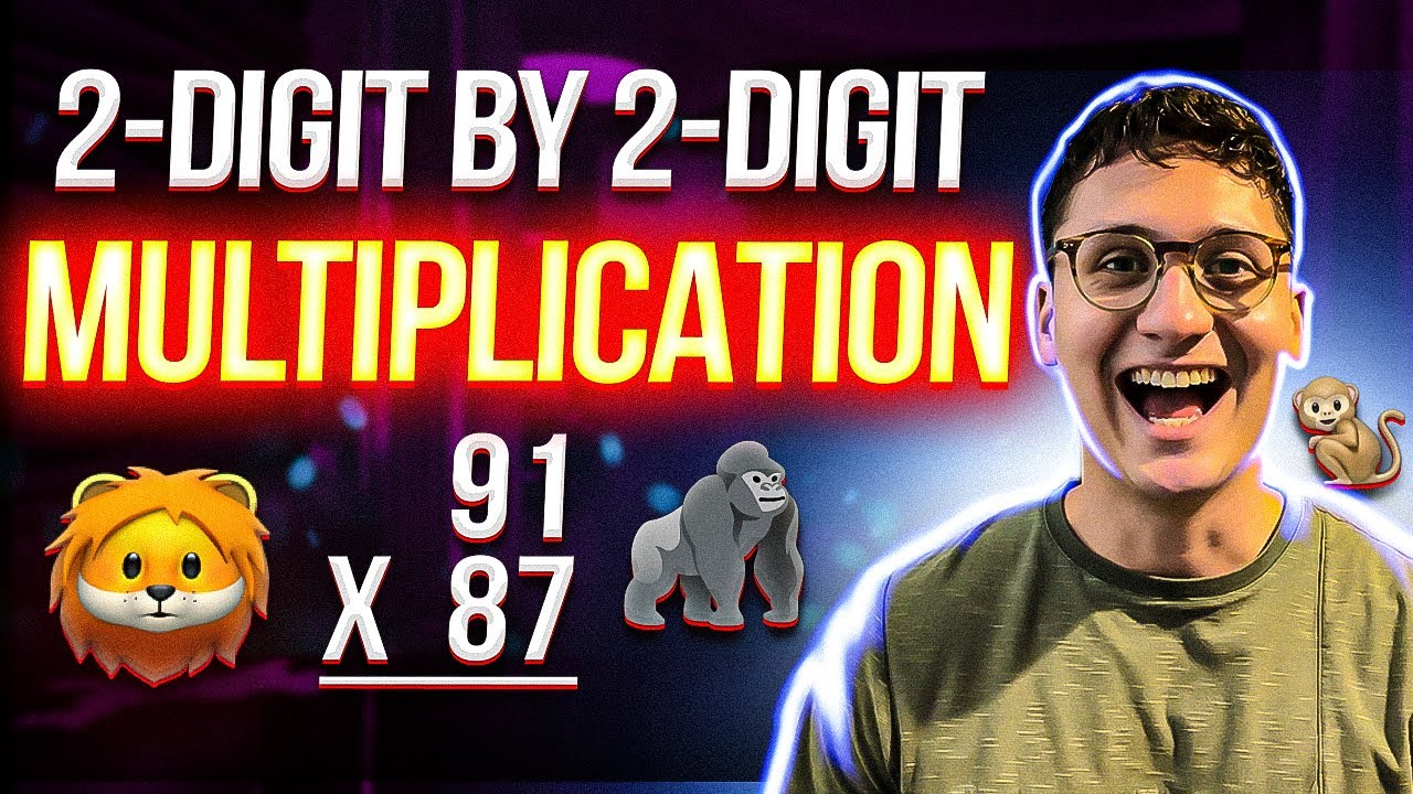 2-Digit by 2-Digit Multiplication (Many Zoos Many Animals) - YouTube