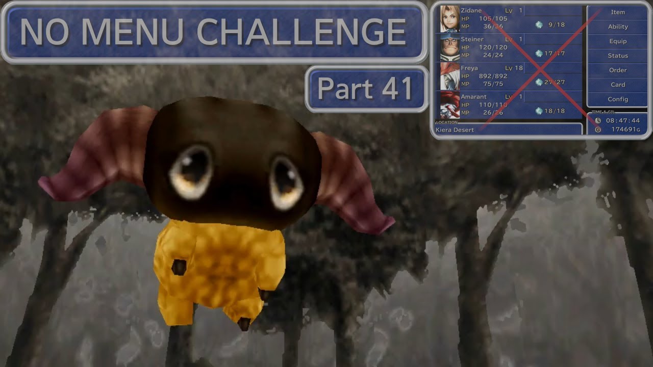 No Menu Challenge — Part 41: Friendly Yan — Final Fantasy IX - YouTube