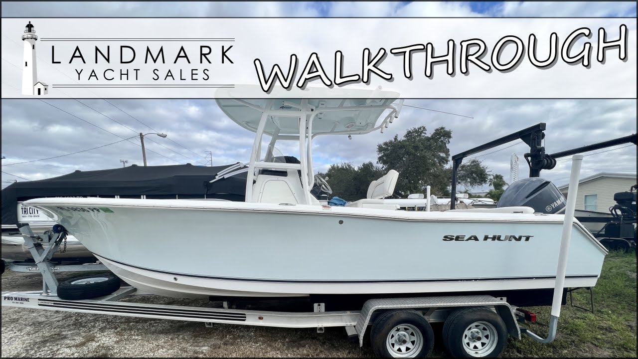 2014 Sea Hunt 234 Ultra [WALKTHROUGH] - Tampa, FL - YouTube