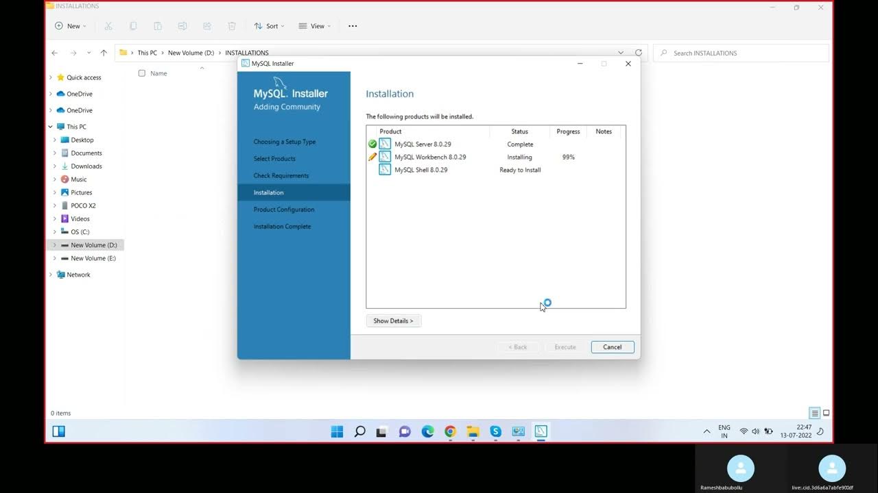 Download and Installion ( MySQL ) - YouTube