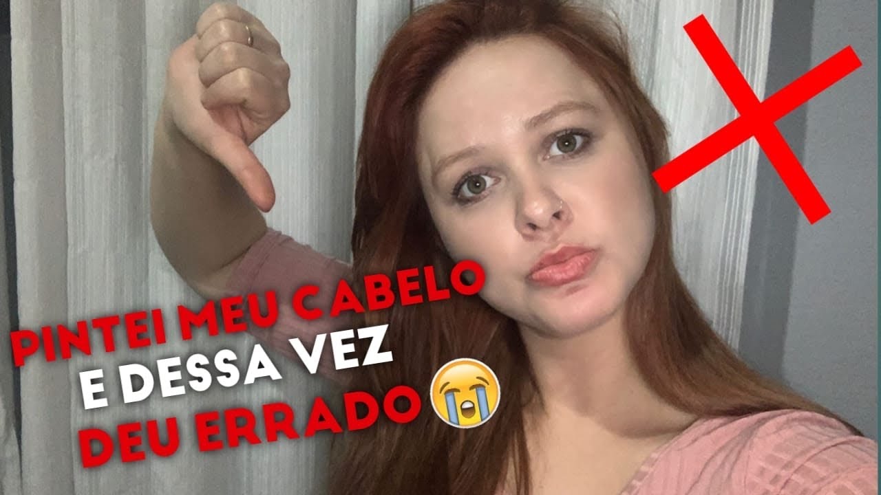 PINTEI MEU CABELO COM A TINTA HASKELL 7.44 +9.0 E NÃO GOSTEI!! 😡 - YouTube