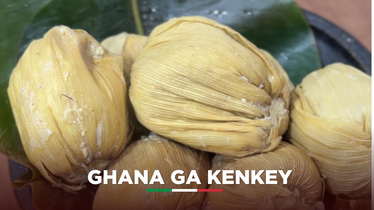AUTHENTIC GHANAIAN GA KENKEY RECIPE (Outdoor Cooking Session) - YouTube