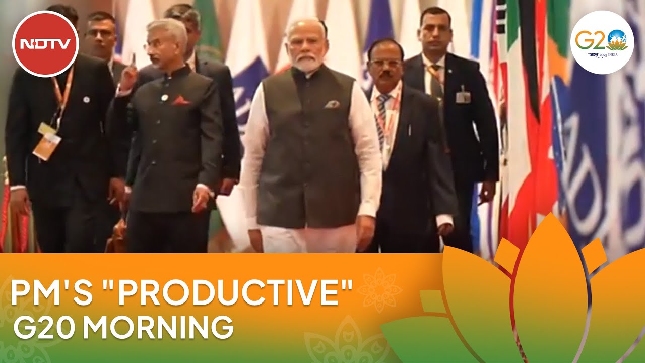 G20 Summit Delhi LIVE Updates: A Peek Into PM Modi's "Productive ...