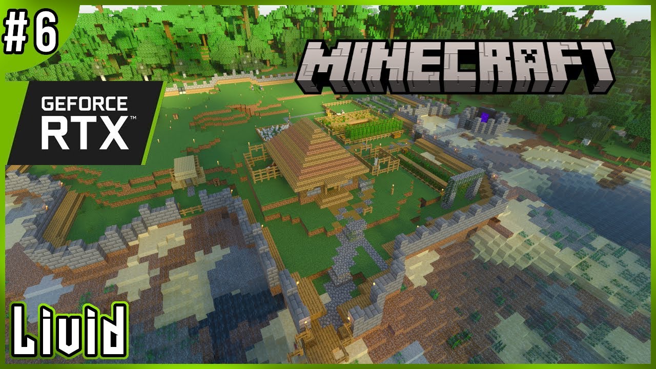 Zagrajmy w Minecraft z RTX #06 (4k) (Seria po 10 letniej przerwie od ...