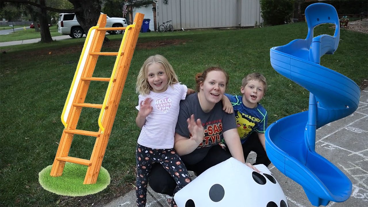 Life Sized Chutes and Ladders! - YouTube