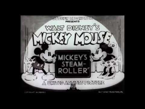 Mickey Mouse – Mickey’s Steam-Roller (1934) – original United Artists ...