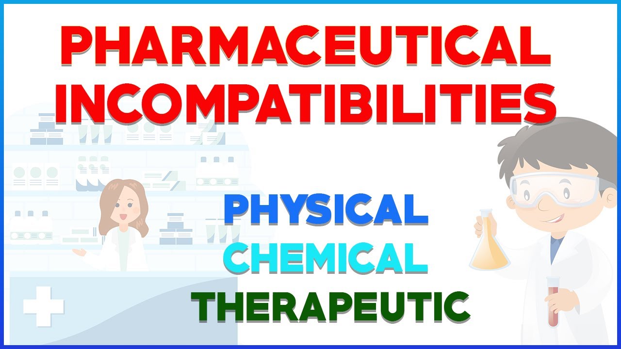 Pharmaceutical Incompatibilities | Types: Physical, Chemical ...