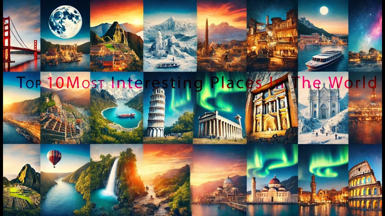 10 Most Fascinating Places on Earth You Must See! 🌍 # ...