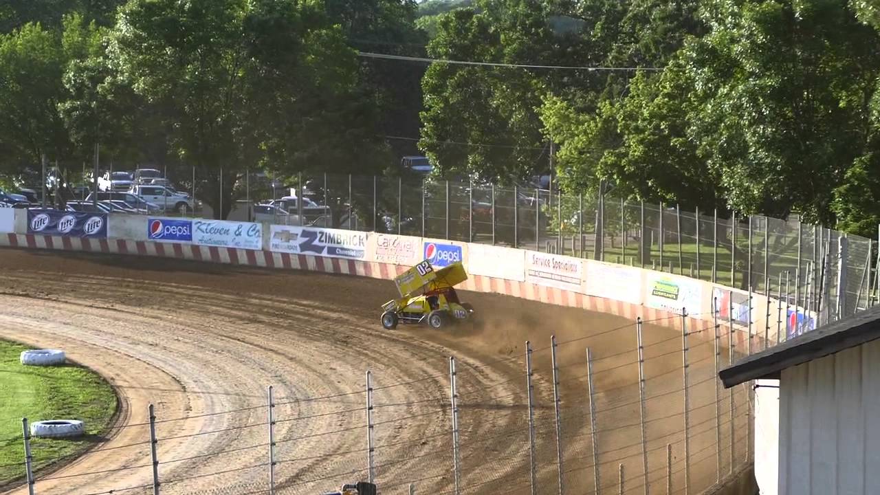 Mike Reinke Qualifying Laps 6-21-15 - YouTube