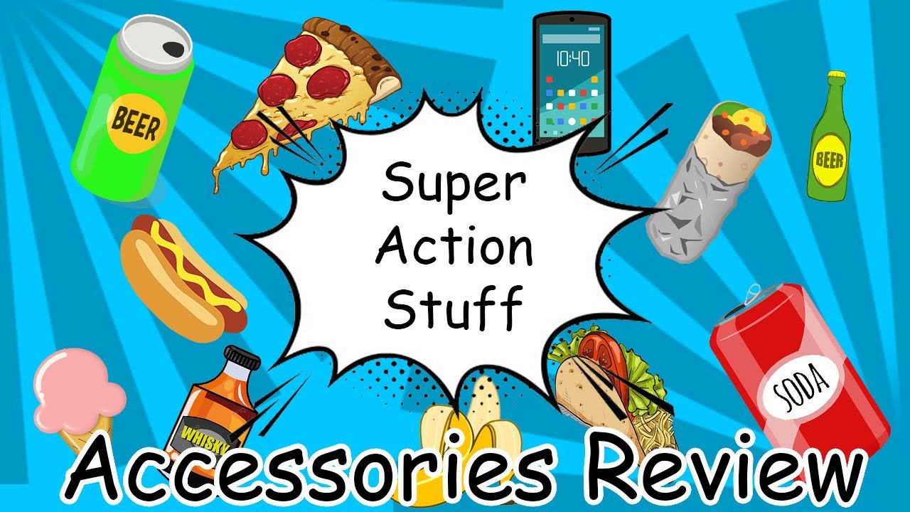 Super Action Stuff Accessories Pack Review - YouTube