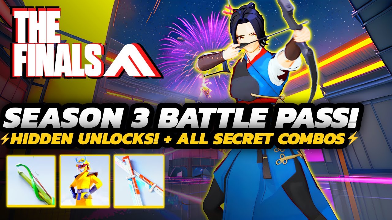 THE FINALS - SEASON 3 Battle PASS Overview | ALL Secret UNLOCKS | + Day ...