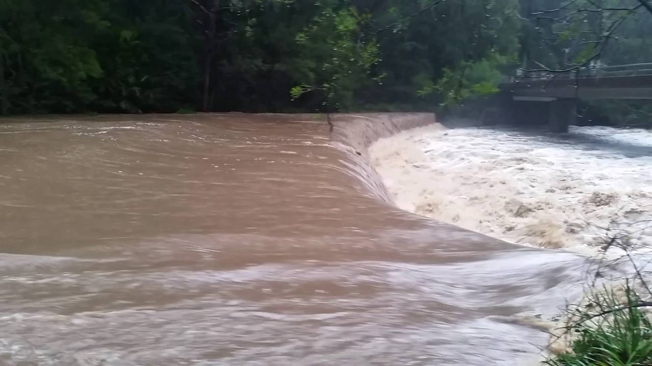 Sydney Storm June 2016 Swollen Port Hacking River Royal National Park ...