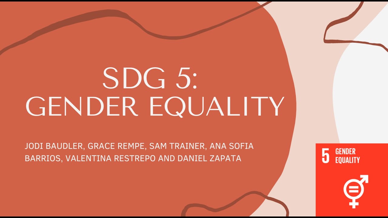 SDG5 Gender equality - YouTube