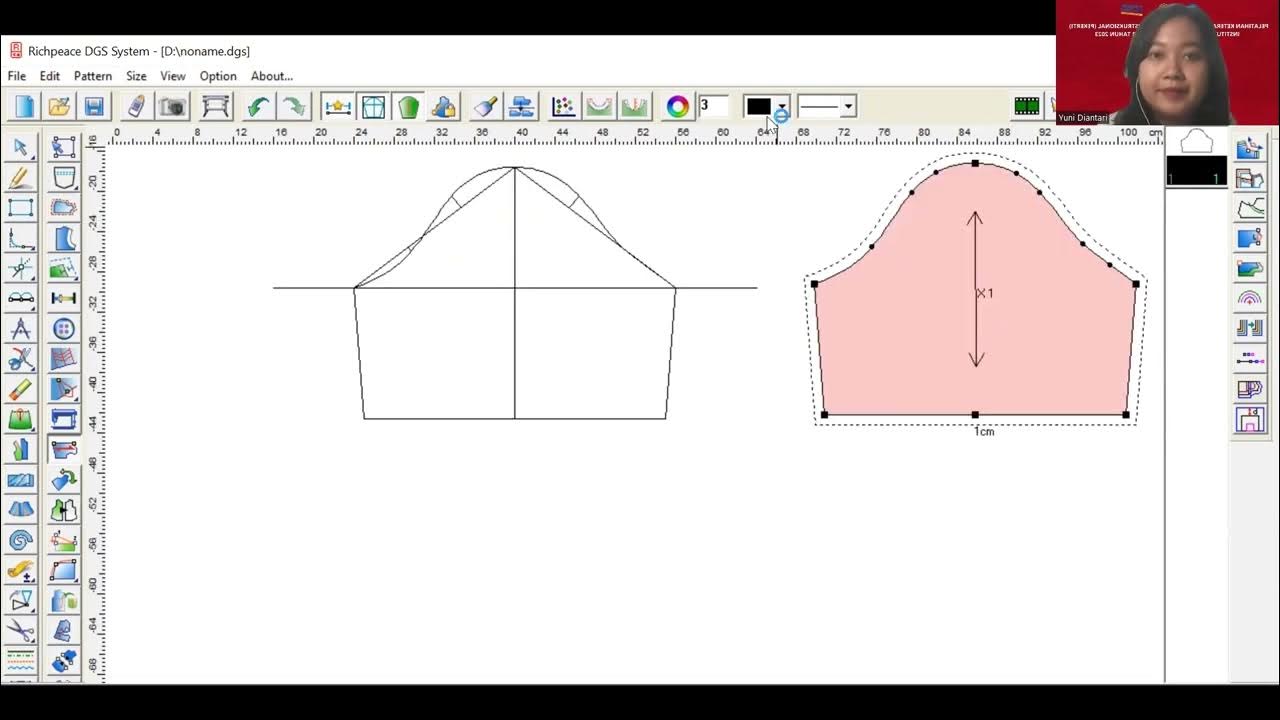 Pembuatan Pola Lengan dan Kerah Kemeja dengan RichPeace - YouTube