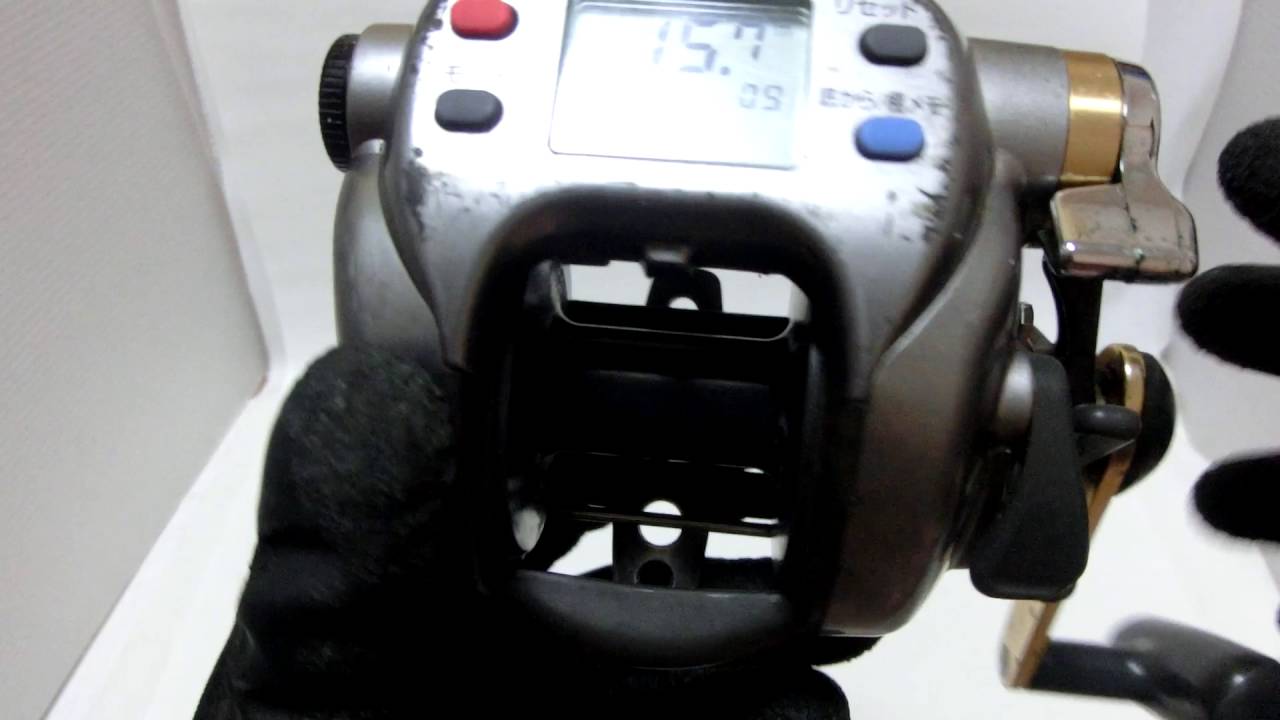 Daiwa Hyper Tanacom 500e Electric reel - YouTube