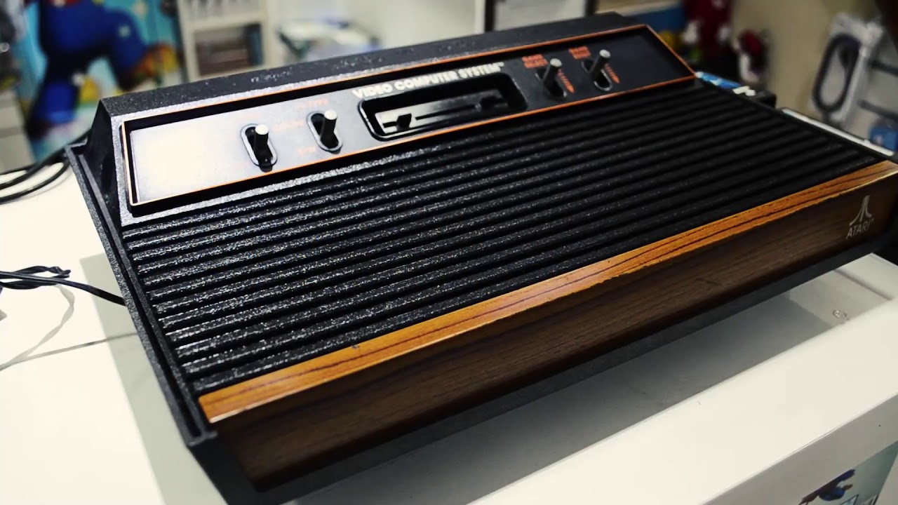 Diario Vortex #64 chegou game raro Atari 2600 frente de madeira - YouTube