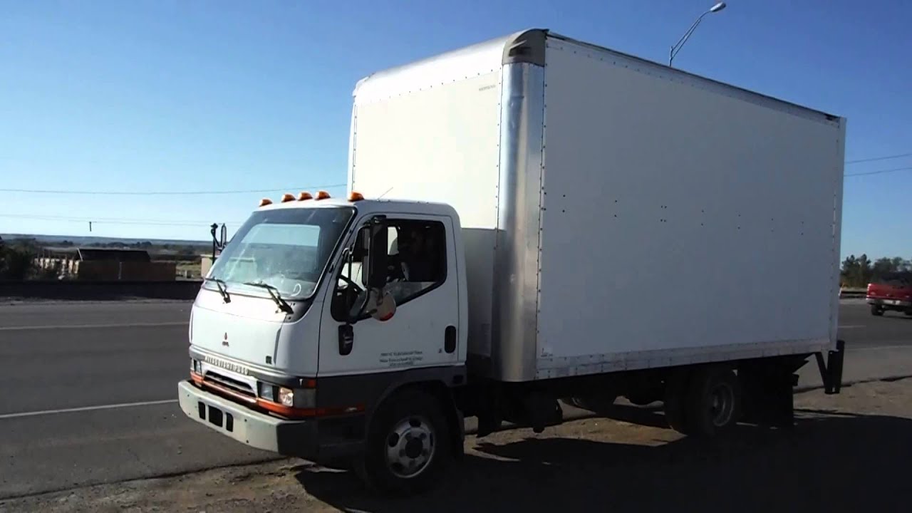14J043 - 2000 MITSUBISHI FUSO FE639 3.9L ENGINE 4D34 3AT3B (IN MOTION ...