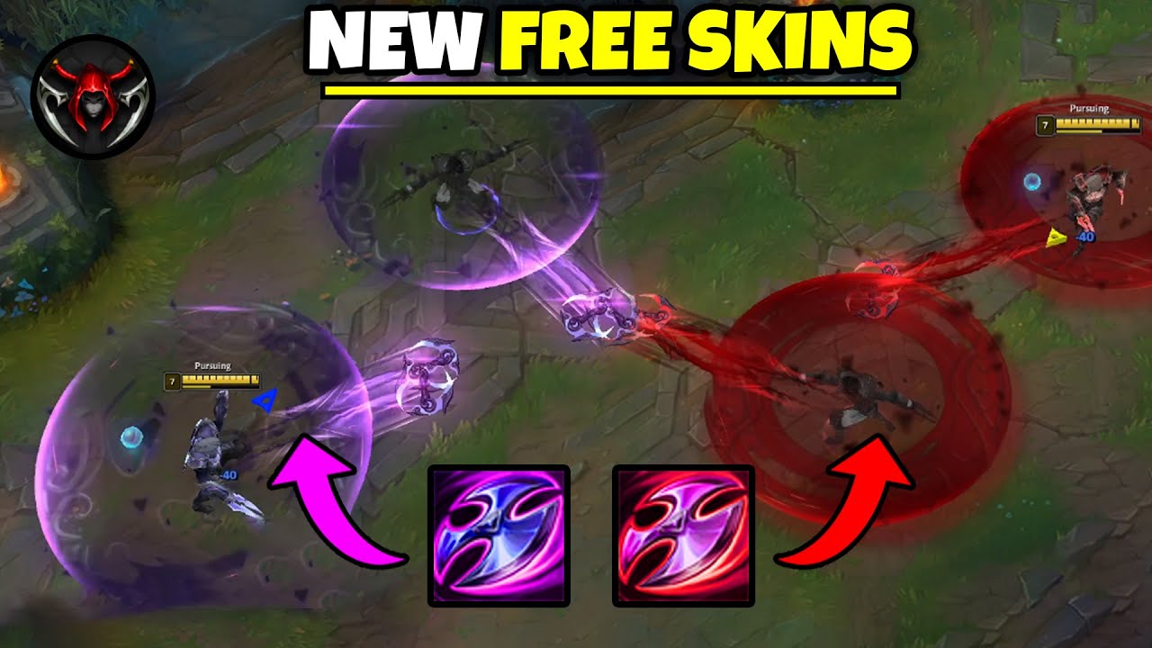 Trying NEW FREE Zed Skins | BZ - YouTube