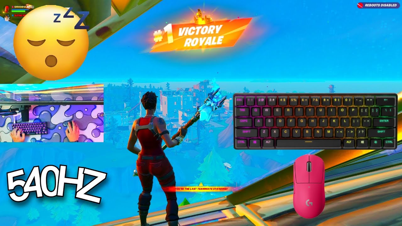 ⭐️SteelSeries Apex Pro Mini ASMR 😴 Fortnite OG Reload 🏆 Satisfying ...