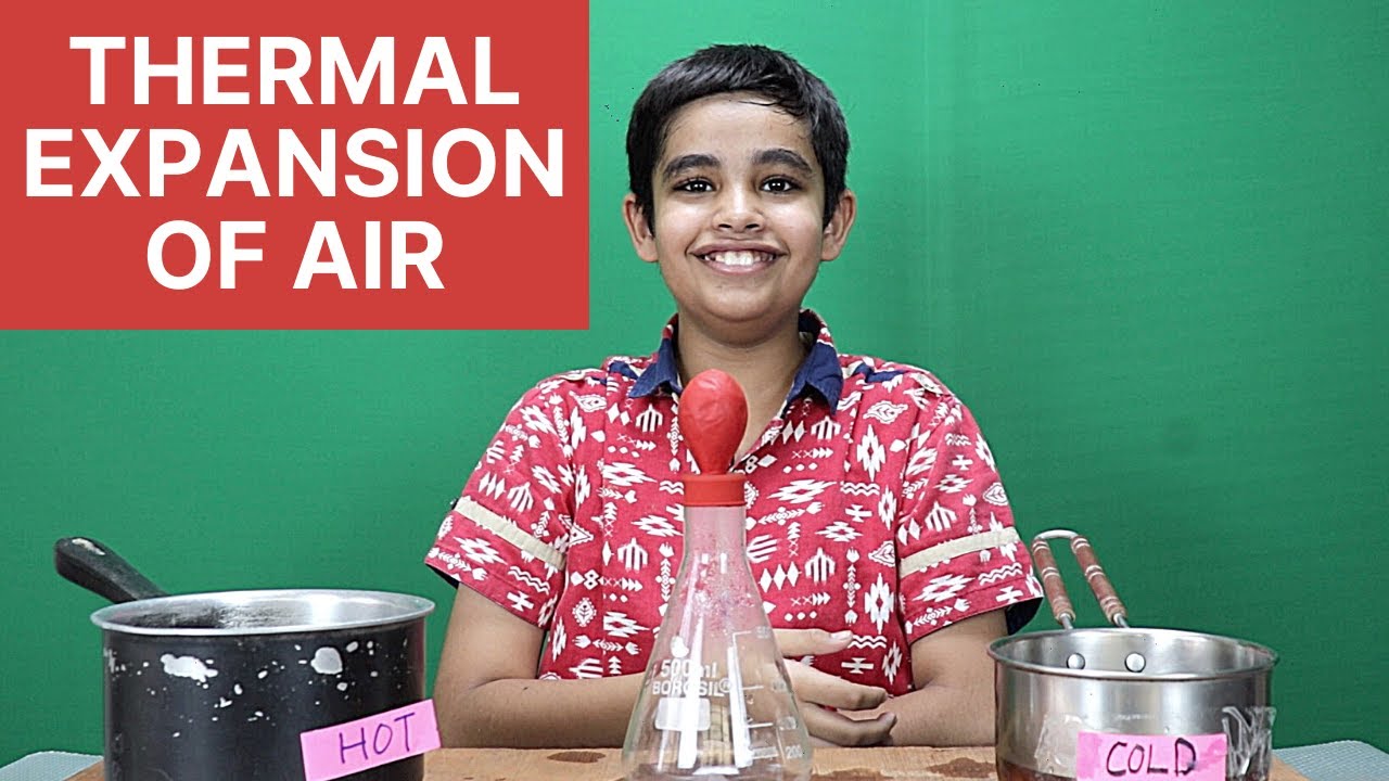 Thermal Expansion of Air | Heat and Thermodynamics | Physics - YouTube