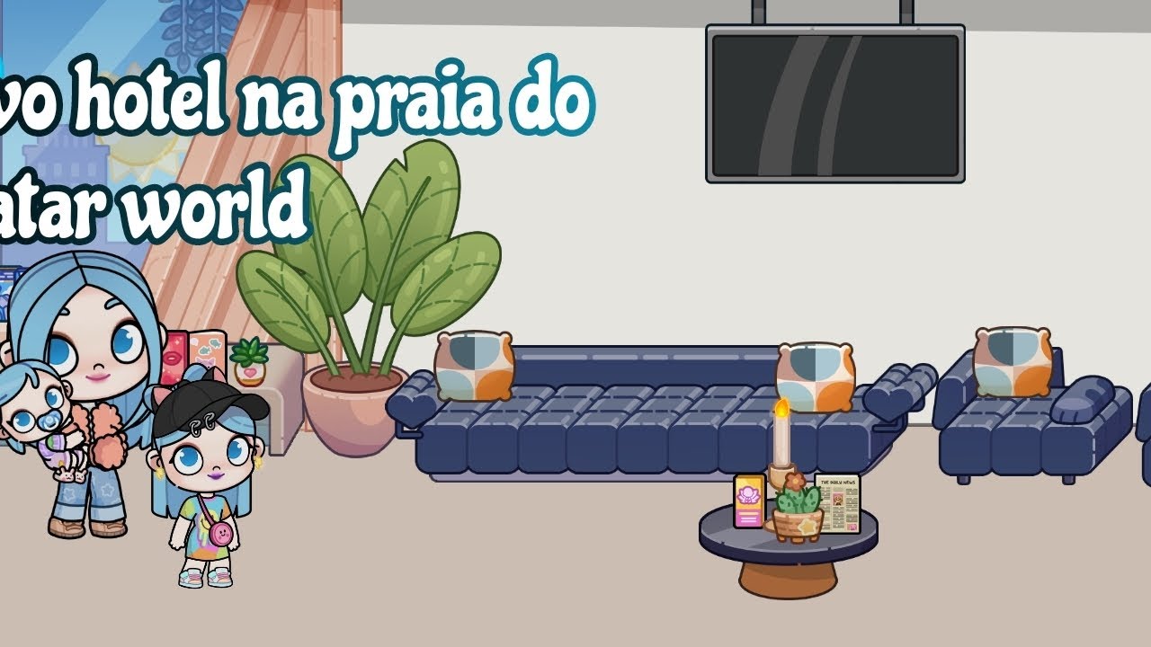 tur pelo novo hotel na praia do avatar world. - YouTube