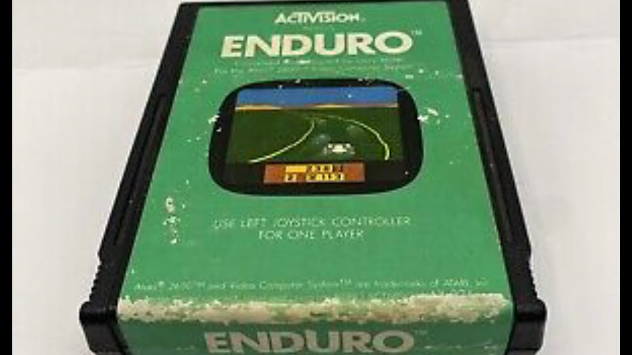 Enduro by Activision - Atari 2600+ - YouTube