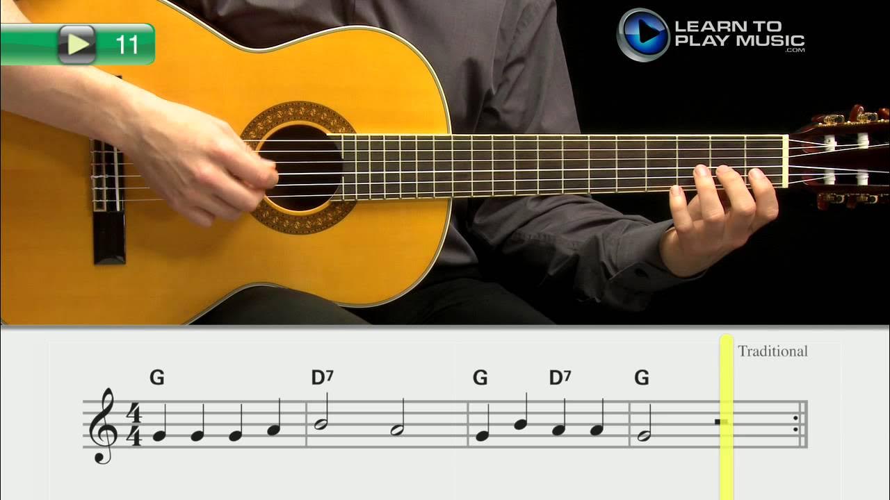 Ex011 How to Play Guitar for Kids - Guitar Lessons for Kids Book 1 ...