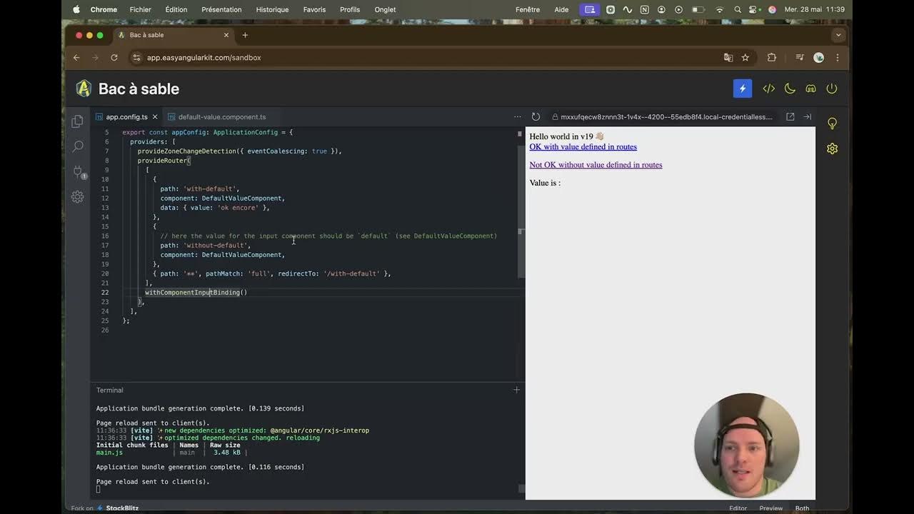 Angular : Le piège de withComponentInputBinding que (presque) personne ne voit - YouTube