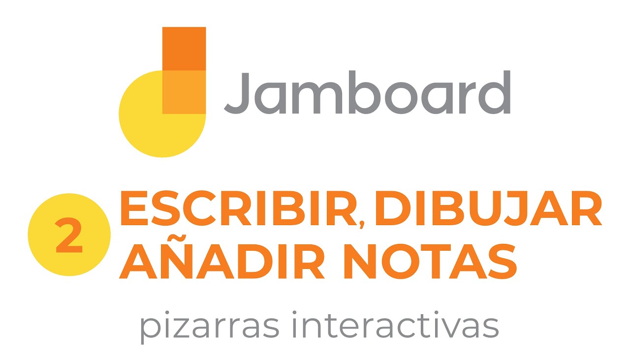 Tutorial de Jamboard - 02: Escribir, Dibujar e Insertar Notas - YouTube