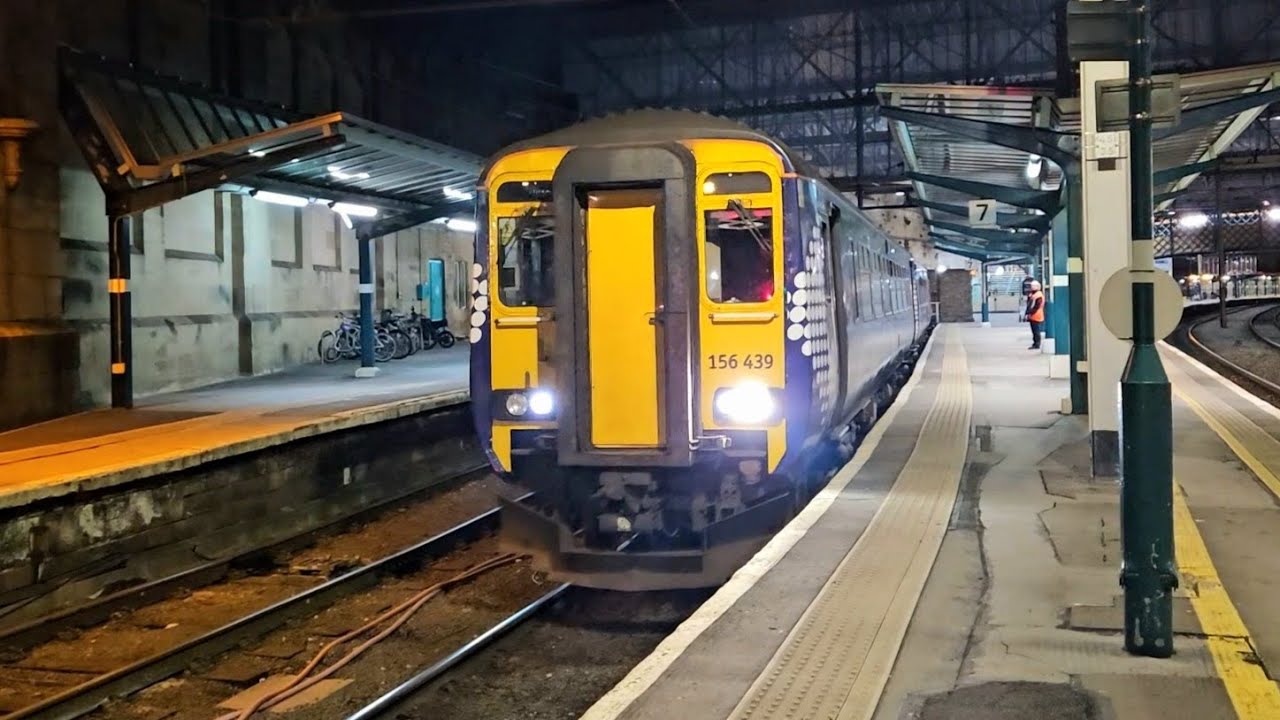 Scotrail Class 156 Departing Carlisle - YouTube