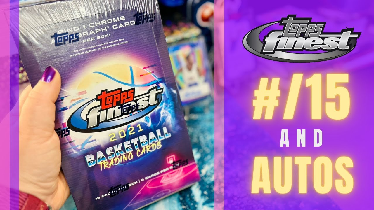 Basketball Autos and Numbered Cards in this Topps Finest Retail Box ...