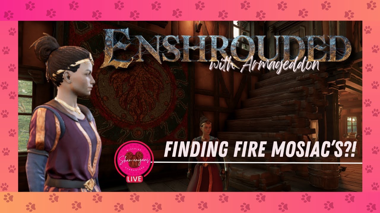 Enshrouded 🔴LIVE, Finding Fire Mosiac's?! #shananibuns #shan-anigans ...