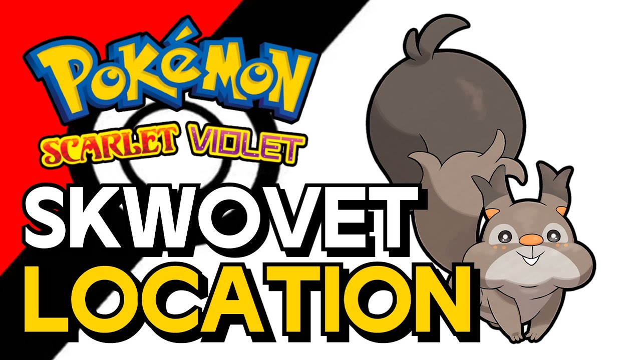 Pokemon Scarlet & Violet - Skwovet Location - YouTube