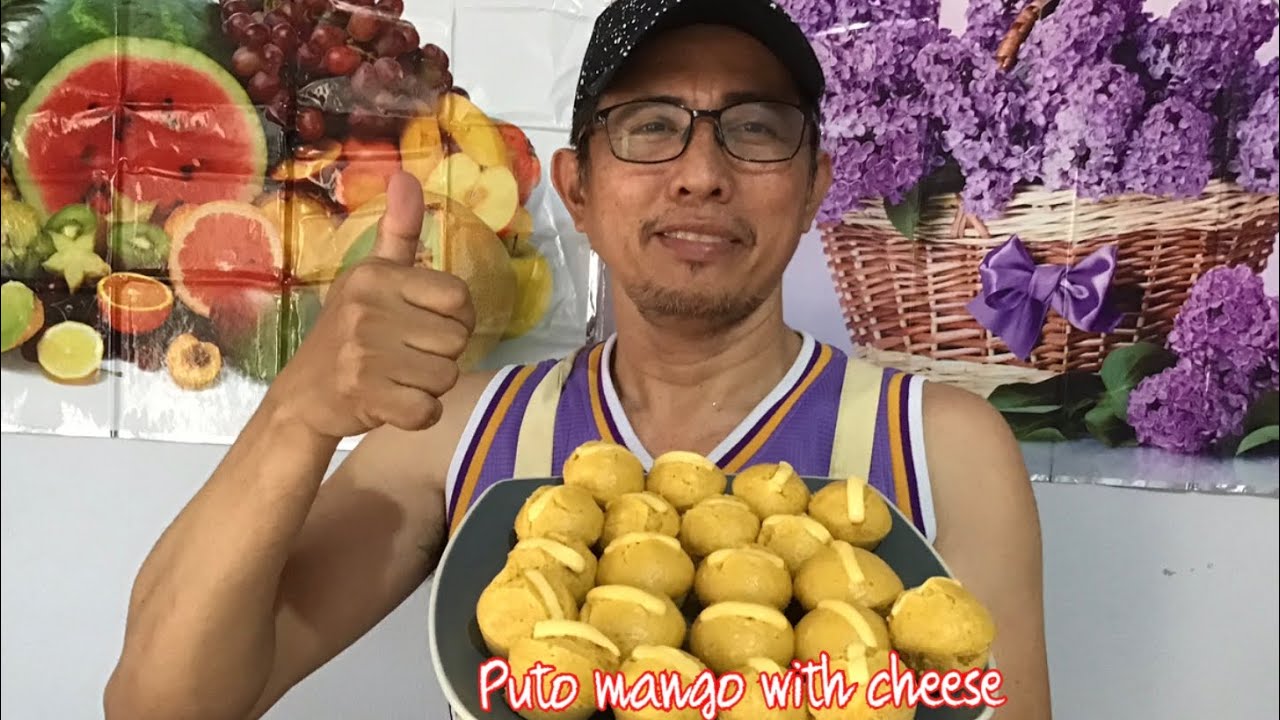 Puto mango with cheese - YouTube
