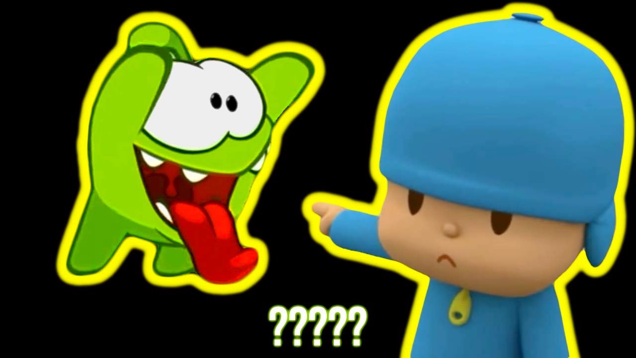 10 Om Nom & Pocoyo "Laughing, Go Away" Sound Variations in 55 Seconds ...