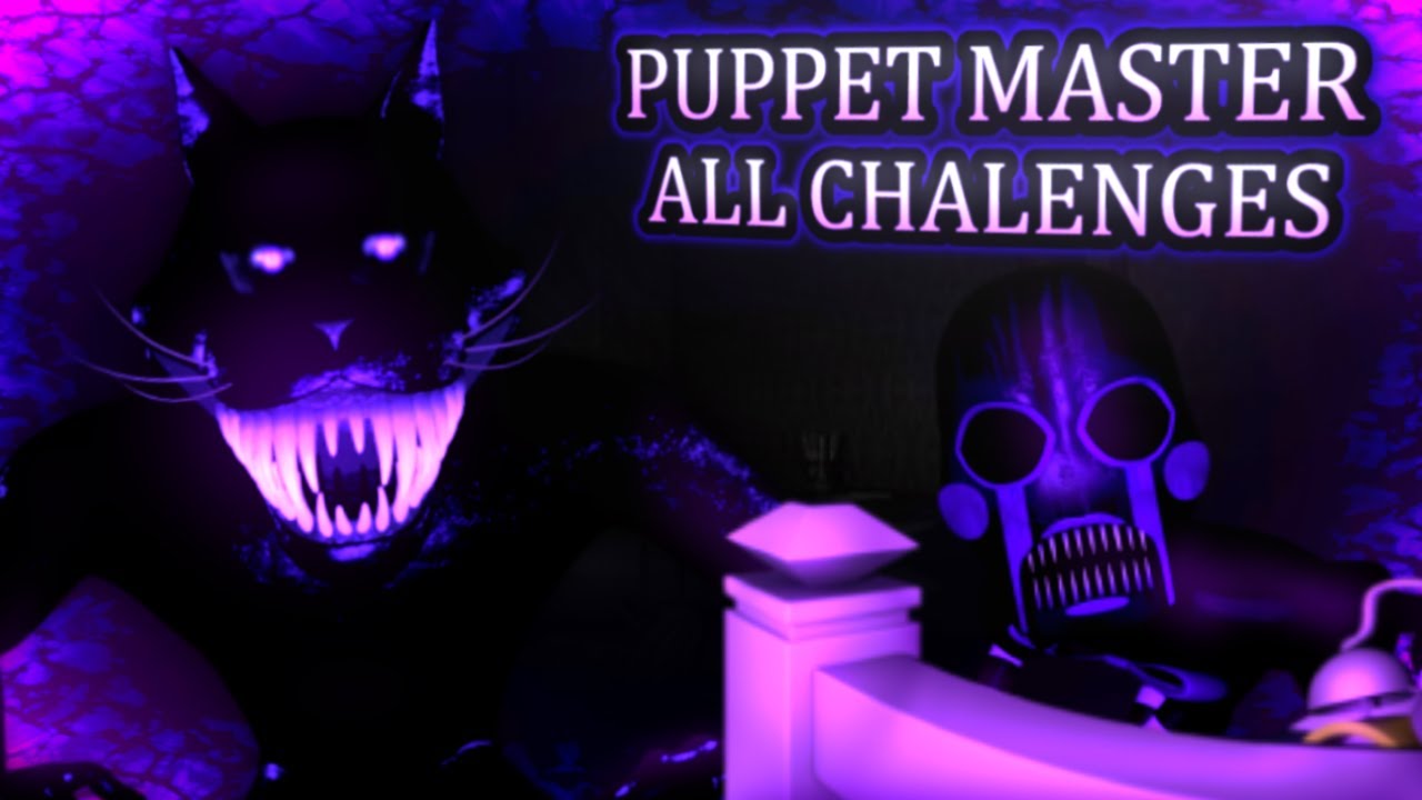 Puppet Master All Challenges | FNaC 3 CN - YouTube