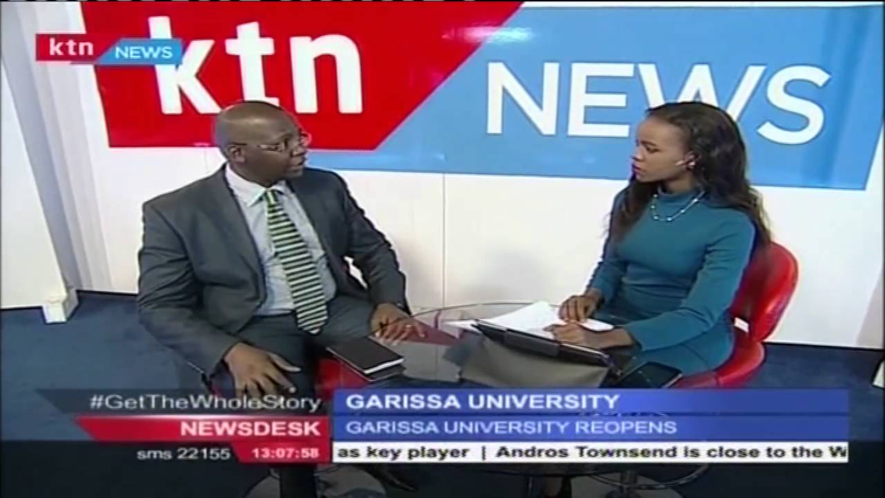 GARISSA UNIVERSITY REOPENS: Discussions with Security Analyst Delano ...