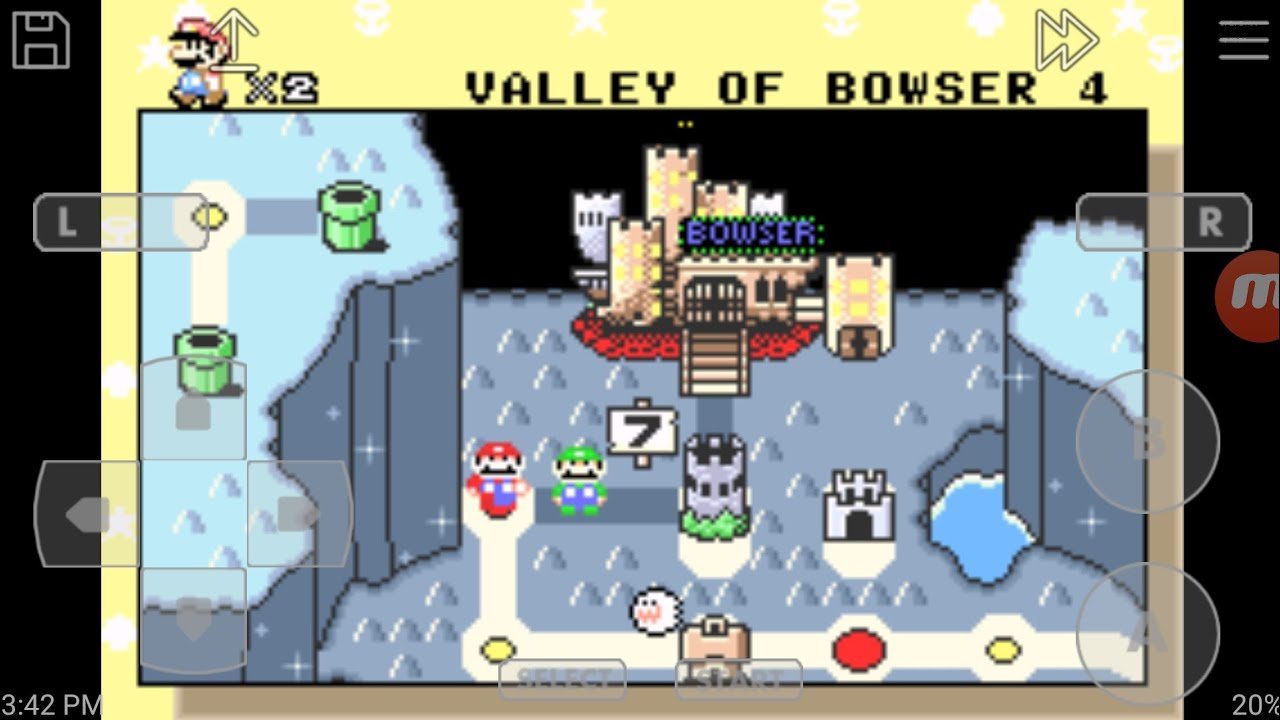 Super Mario World (gameboy advance) Parte 2 - YouTube