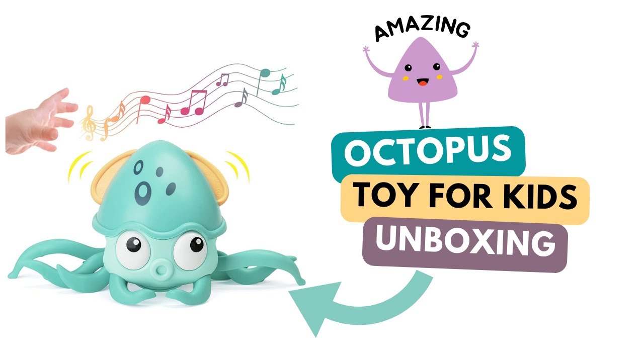 Octopus Toy for Kids [Unboxing] - YouTube
