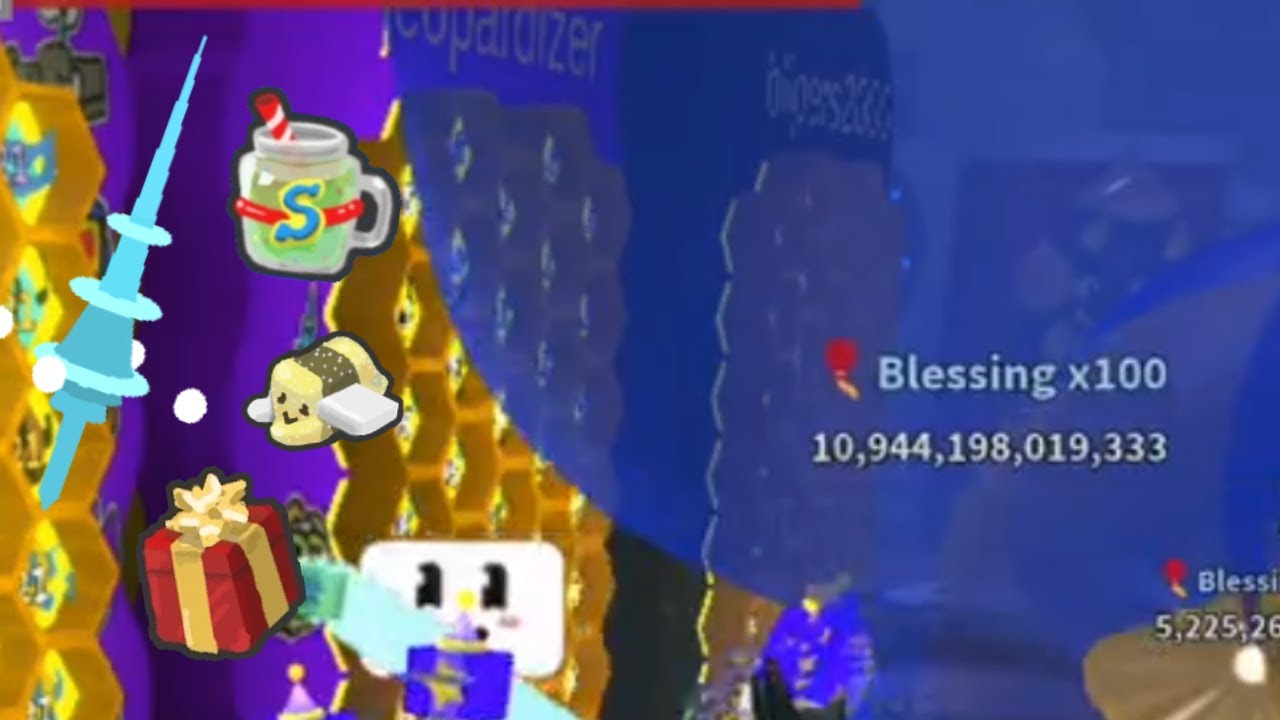 x100 BALLOON BLESSING (HD AND FESTIVE BEAN) 150T Boost Bee Swarm ...