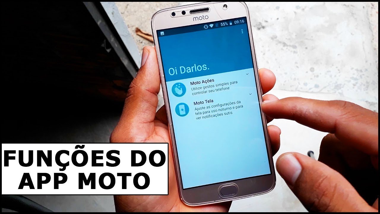 Todas as funções do aplicativo Moto dos celulares da Motorola - YouTube