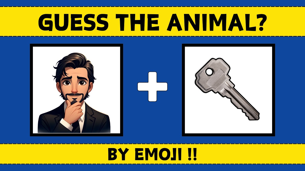 Can You Guess The ANIMAL By Emoji? 🐕 Emoji Quiz | Hindi Paheliyan ...