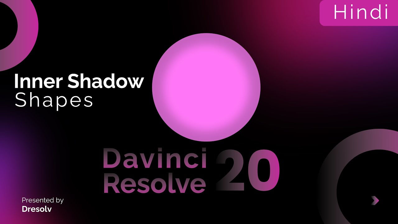 How To Create Inner Shadow In Davinci Resolve - YouTube