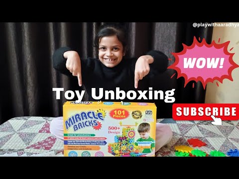 Miracle Bricks Toy Unboxing ! - YouTube