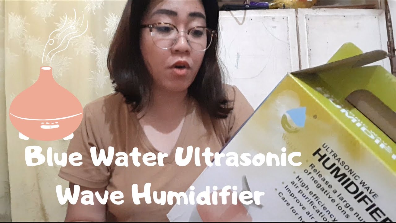 Review: Blue Water Ultrasonic Wave Humidifier ||Bisaya Vlog - YouTube