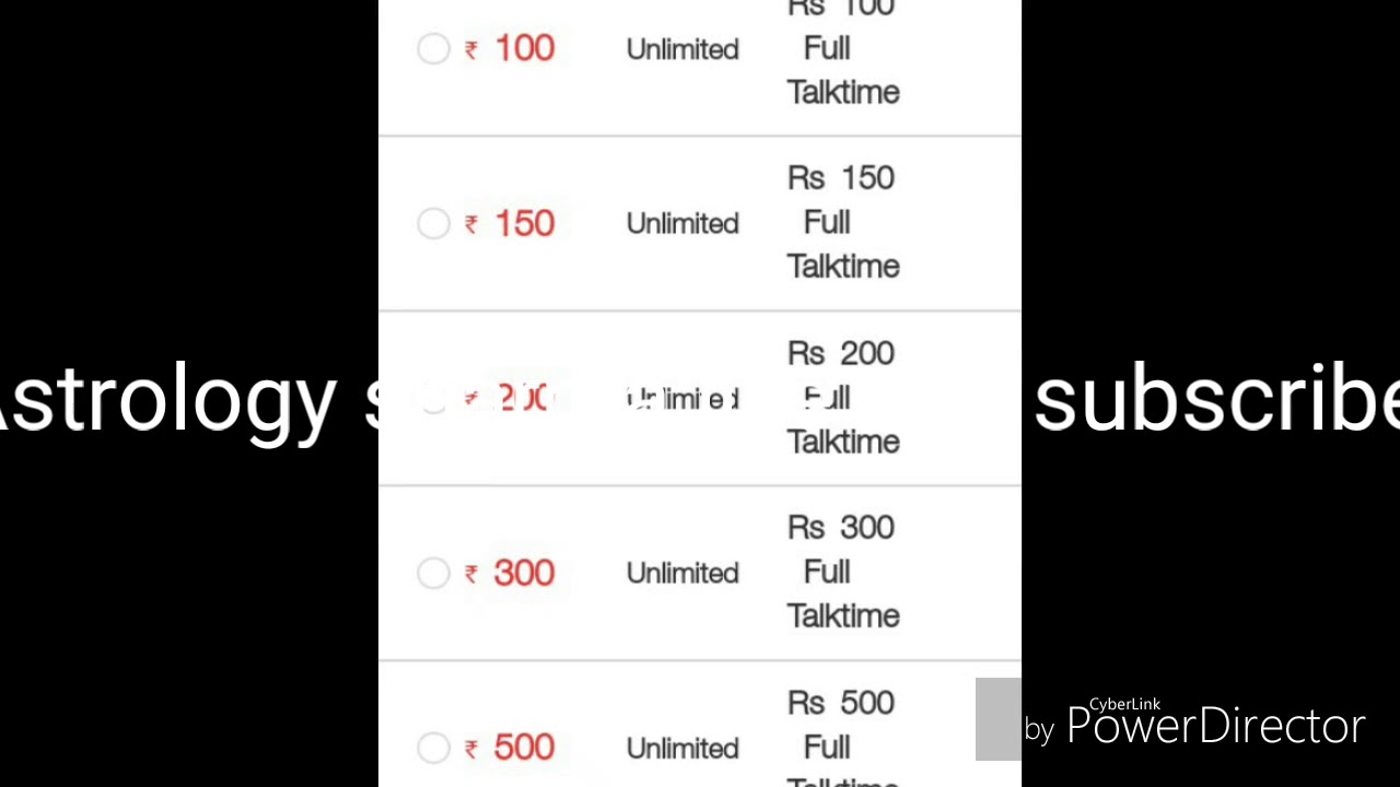 Jio full talktime offers - YouTube