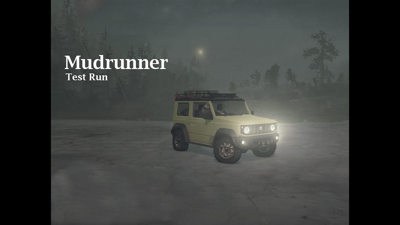 Spintires: Mudrunner || Proving Ground | Pake Jimny setok | PC Gameplay ...