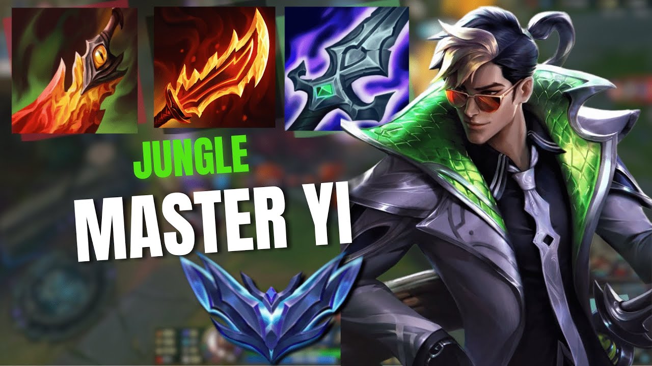 MASTER YI JUNGLE | SOLO CARRY GAMEPLAY SEASON 14 - YouTube